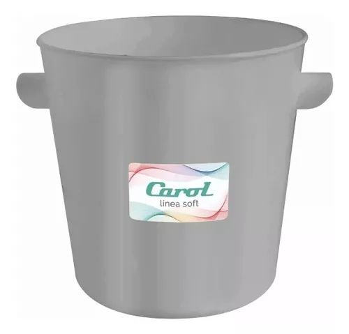 Frapera Hielera Balde Hielo Plástico 15 Cm Carol Gris | GASTRONOVO